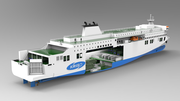 KRISO, 하이브리드 전기 추진 카페리 선박 AIP 획득