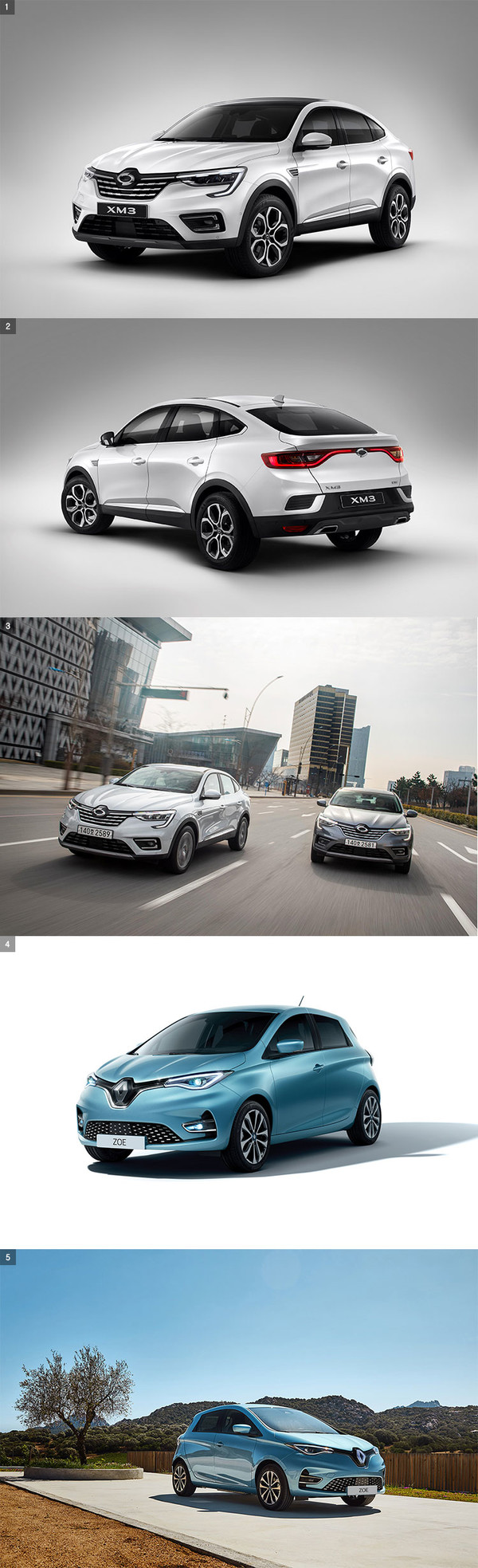 ‘2021 올해의 차’ 르노삼성 XM3·ZOE