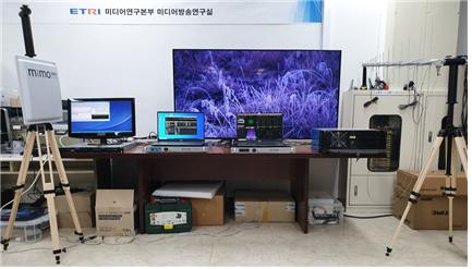 ETRI, 국제방송장비전시회서 8K-UHD 기술 공개