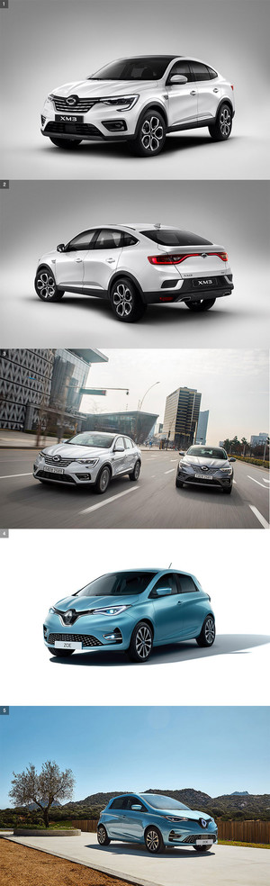 ‘2021 올해의 차’ 르노삼성 XM3·ZOE