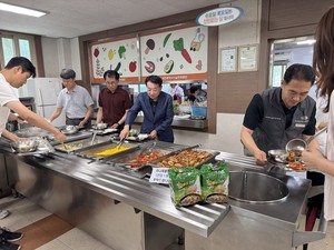 대전시설公, 대전 0시 축제 성공 기원 ‘꿈돌이 라면’ 시식 진행
